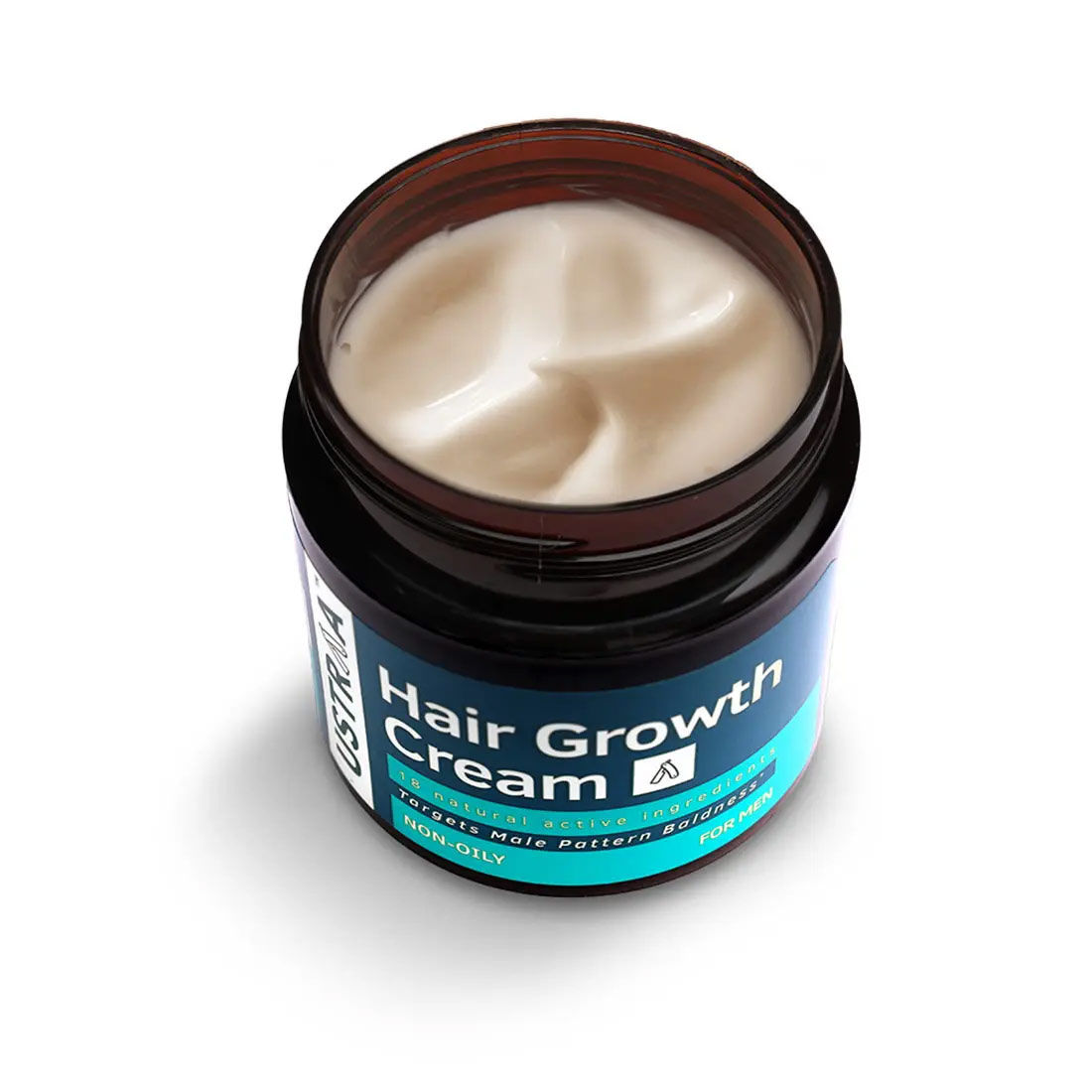 Ustraa Hair Growth Cream 18 Natural Active Ingredients Target Male ...