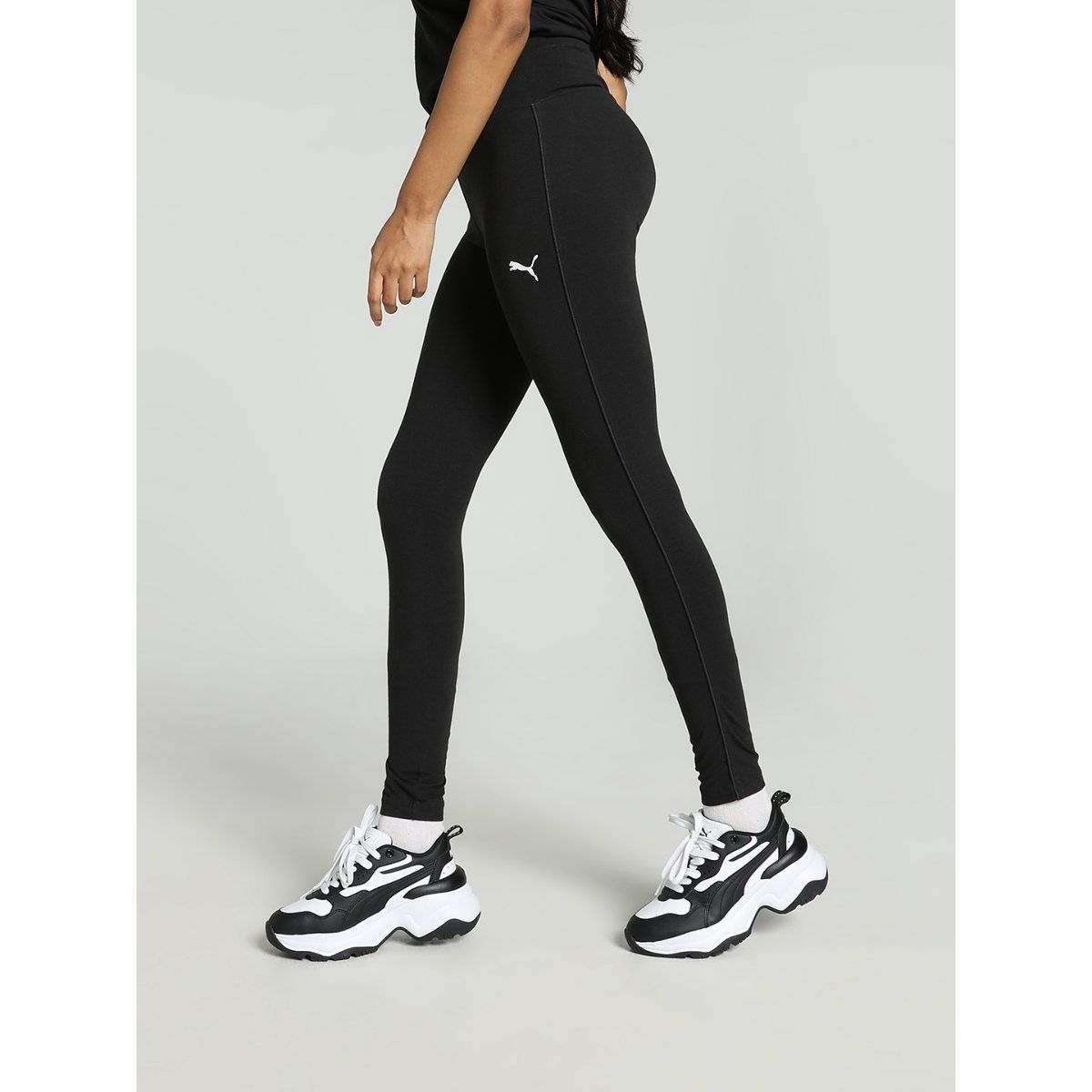 Buy Puma Her High-Waist Women's Black Tights Online