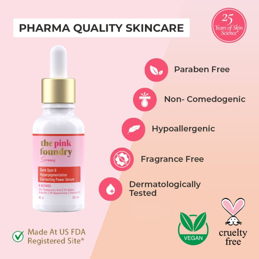 The Pink Foundry Dark Spot & Hyperpigmentation Correcting Power Serum ...