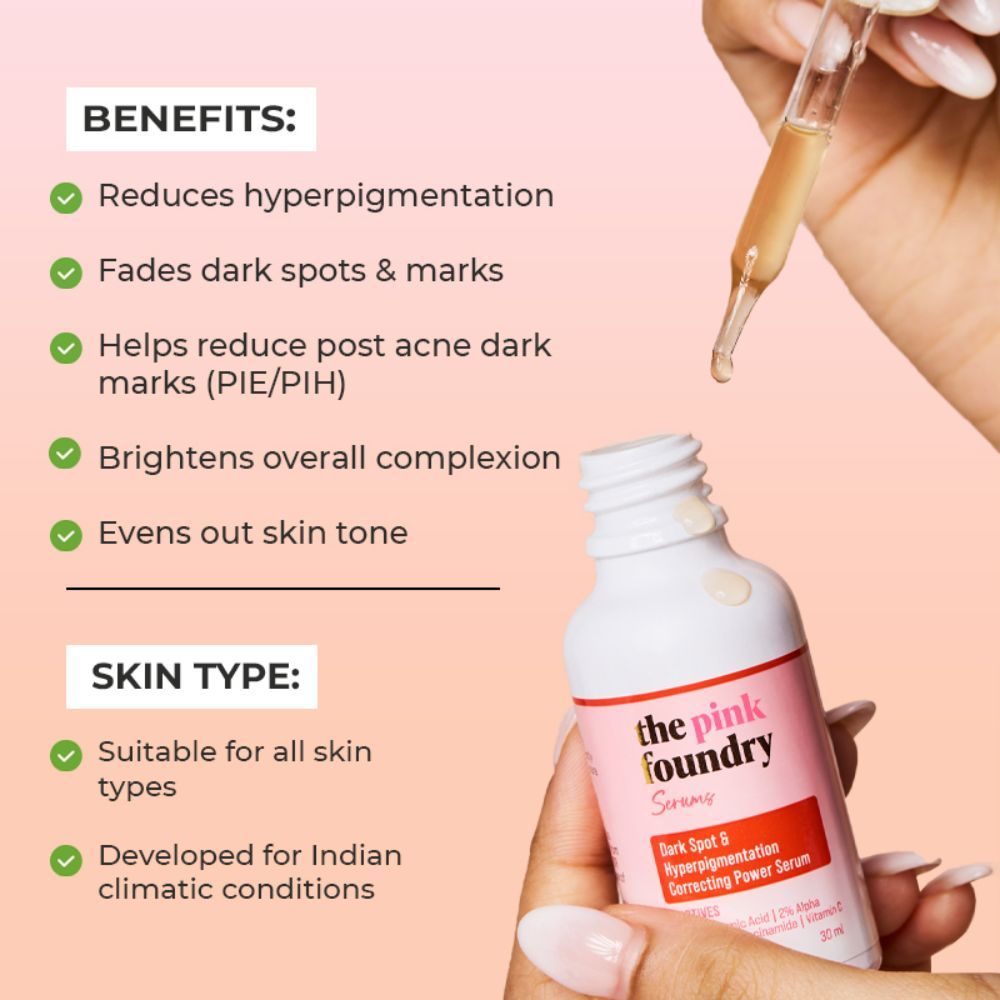 The Pink Foundry Dark Spot & Hyperpigmentation Correcting Power Serum ...