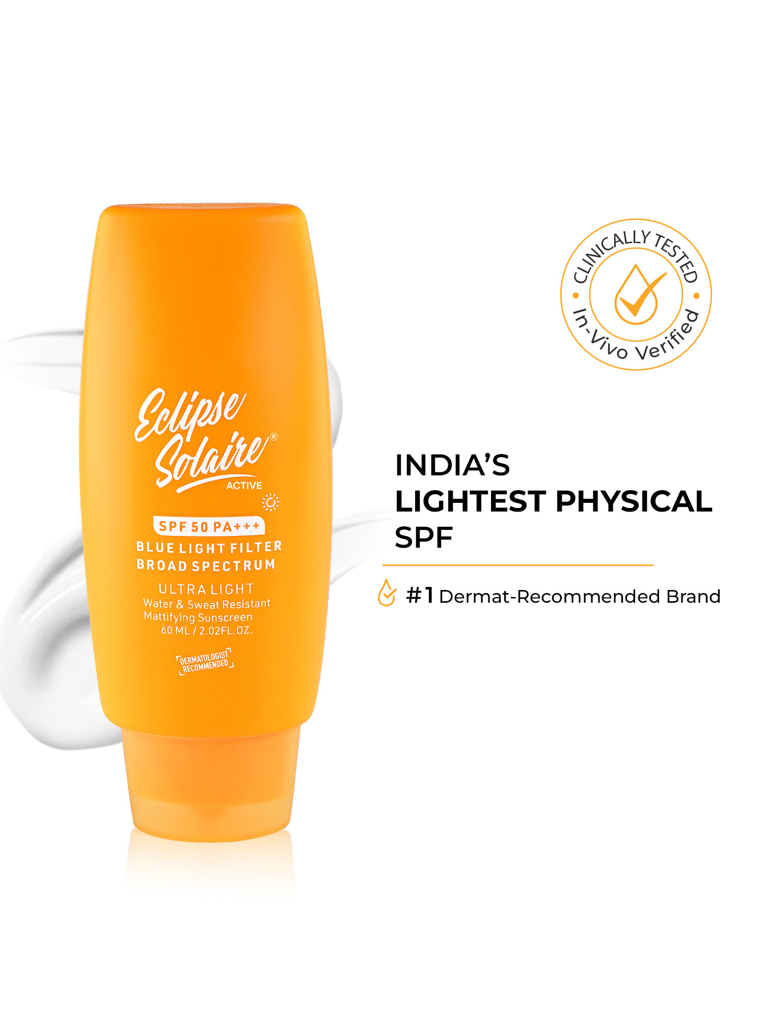 Buy Eclipse Solaire Active Sunscreen SPF 50 PA+++ for All Skin Types ...