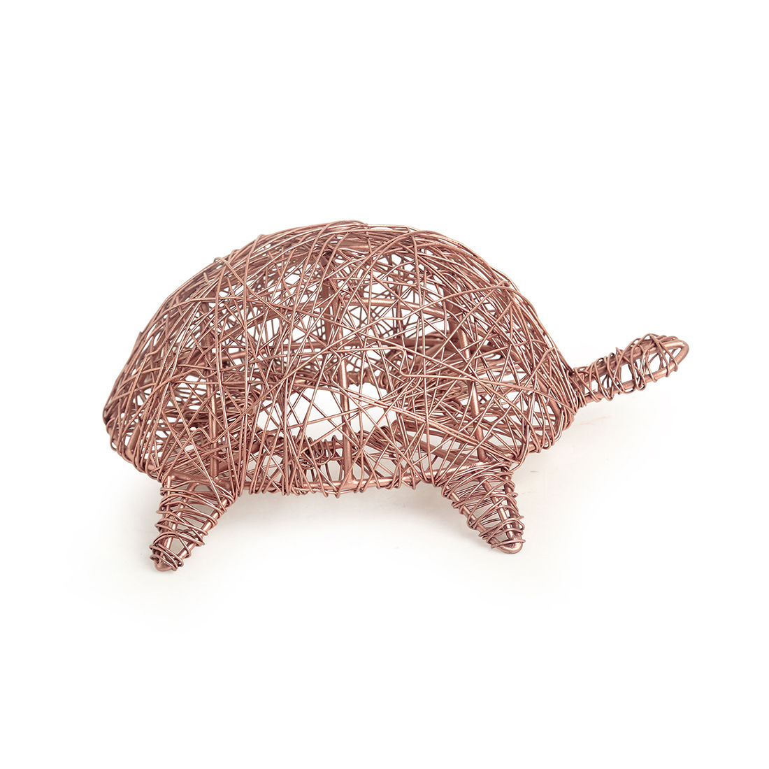 ExclusiveLane The Turtle Mesh' Handwoven Showpiece & Table Tea-Light ...
