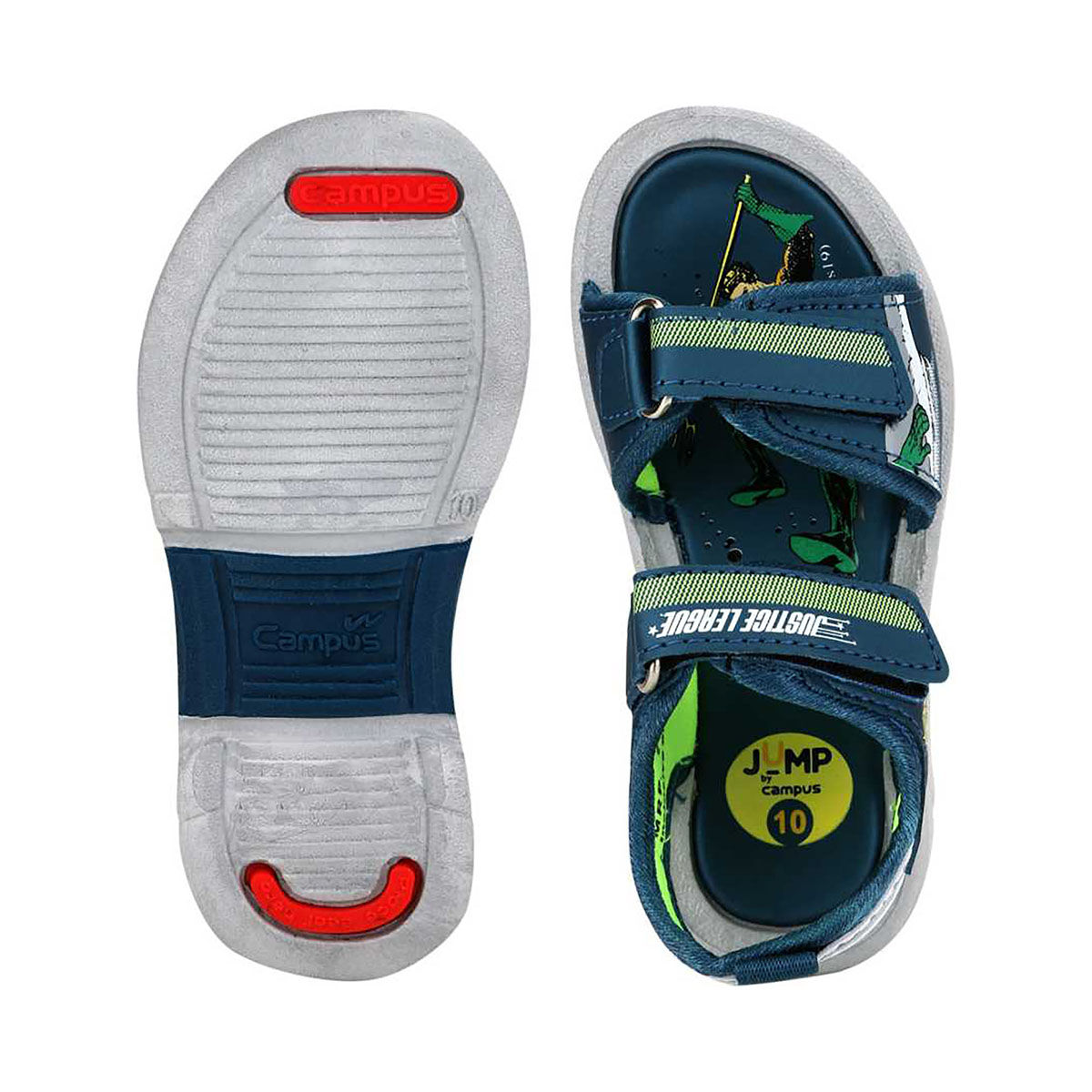 Campus Sms-210 Blue Sandal: Buy Campus Sms-210 Blue Sandal Online at ...