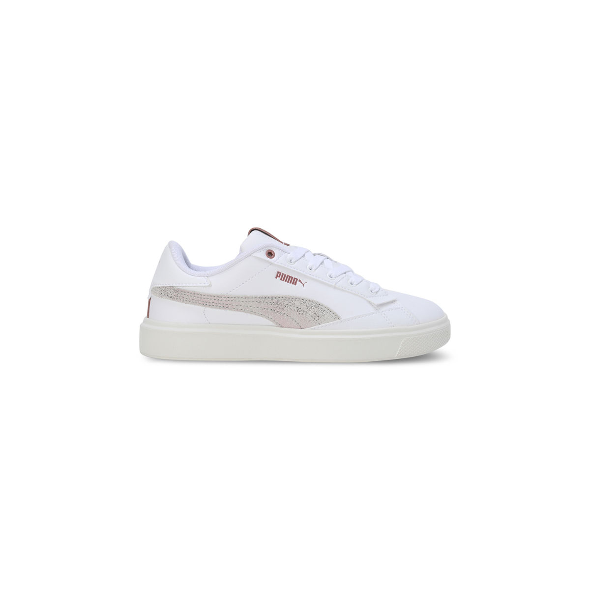 Buy Puma Lajla Shimmer Womens White Sneakers Online