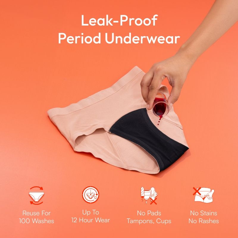 Buy Mahina Ohh So Soft Modal Heavy Flow Period Panties - M Online