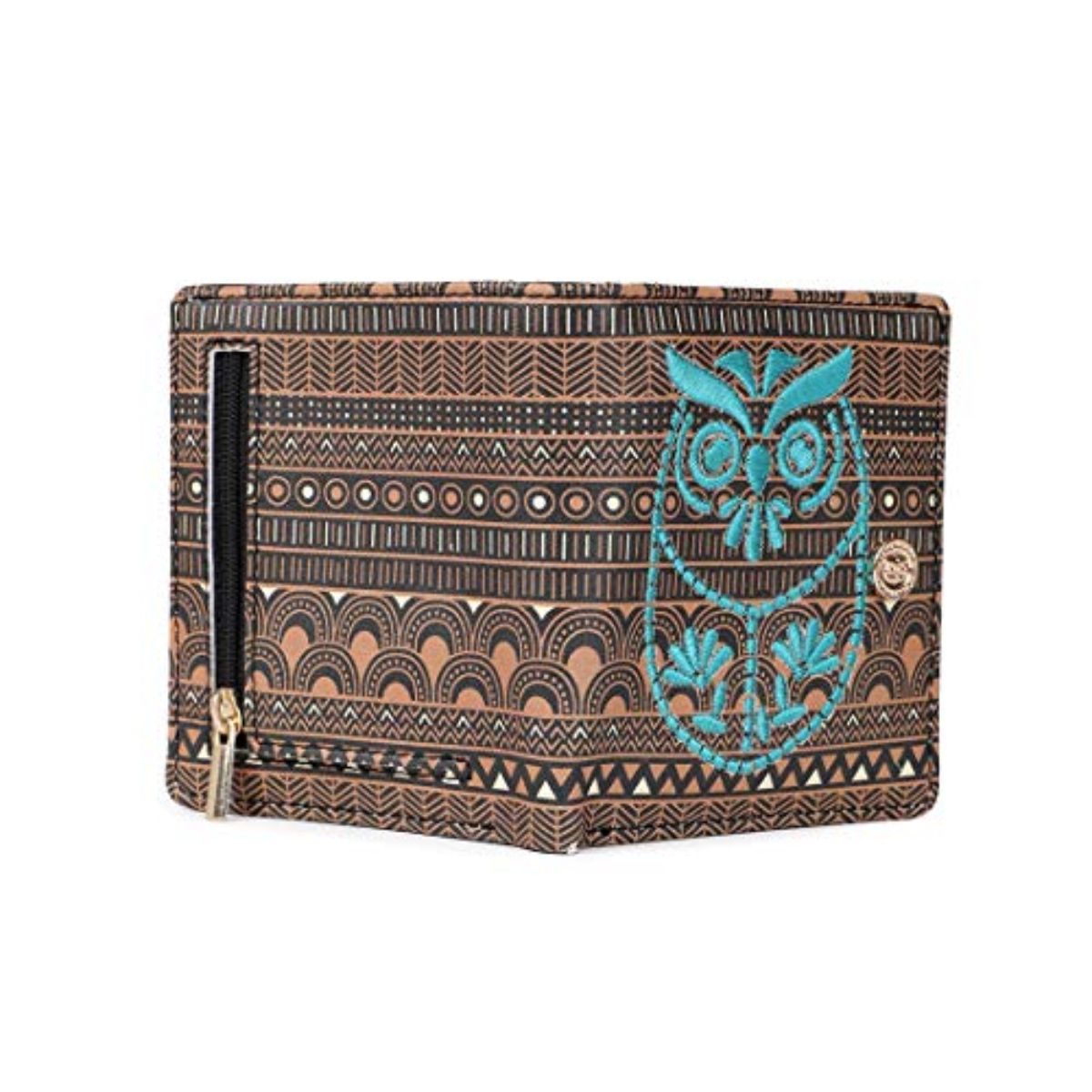 Buy Chumbak Nightly Nuances Snap Button Wallet Online