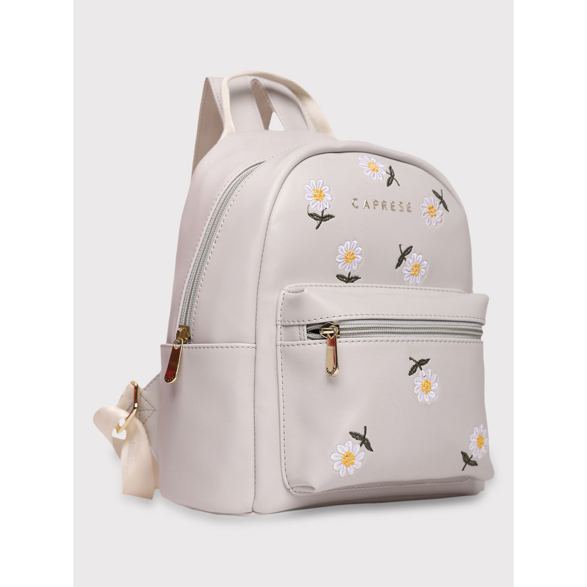 Buy Caprese Kyle Backpack - Light Grey (S) Online