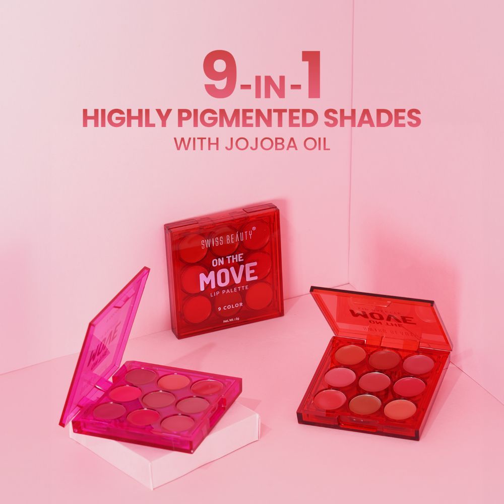 Buy Swiss Beauty On The Move Lip Palette Online