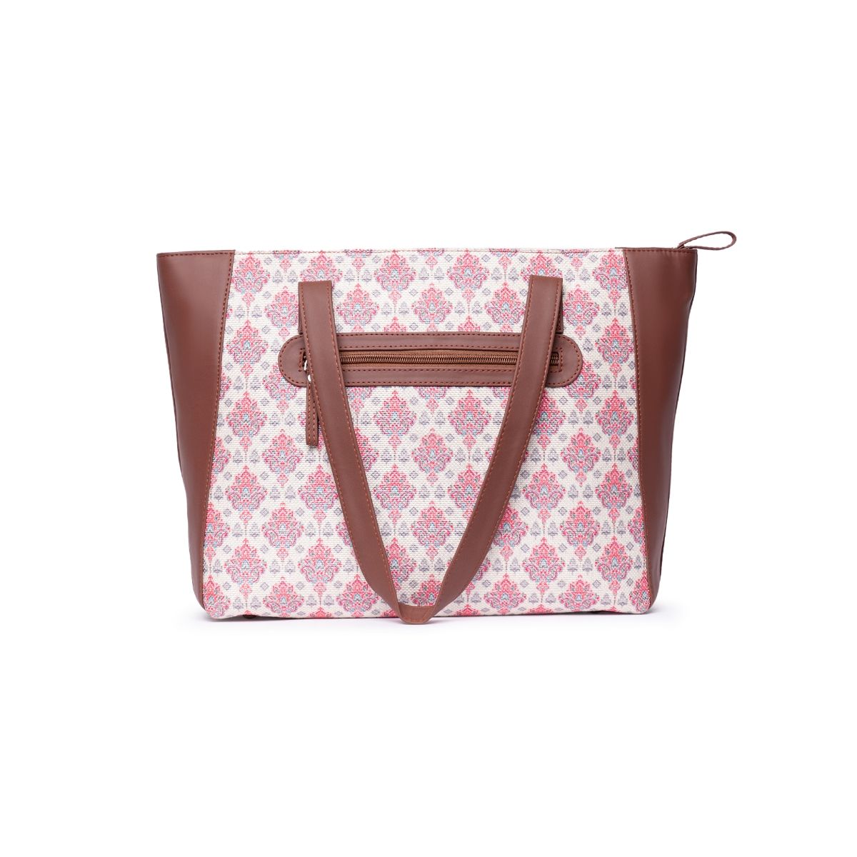 Buy Zouk Kashmiri Tulips Side Tote Bag Online