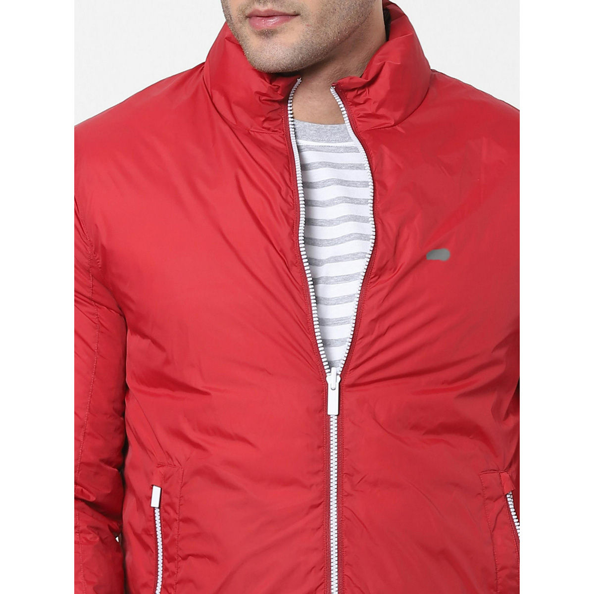 Buy Celio Men's Red Reversible Jacket Online