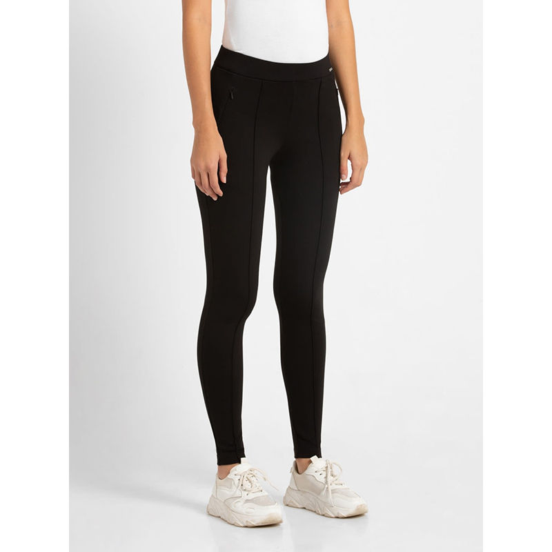 Jockey Black Treggings Style Number-IW05: Buy Jockey Black Treggings ...