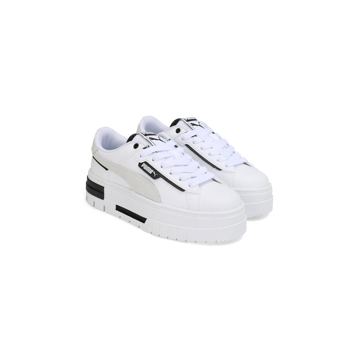 Buy Puma Mayze Crashed Womens White Sneakers Online