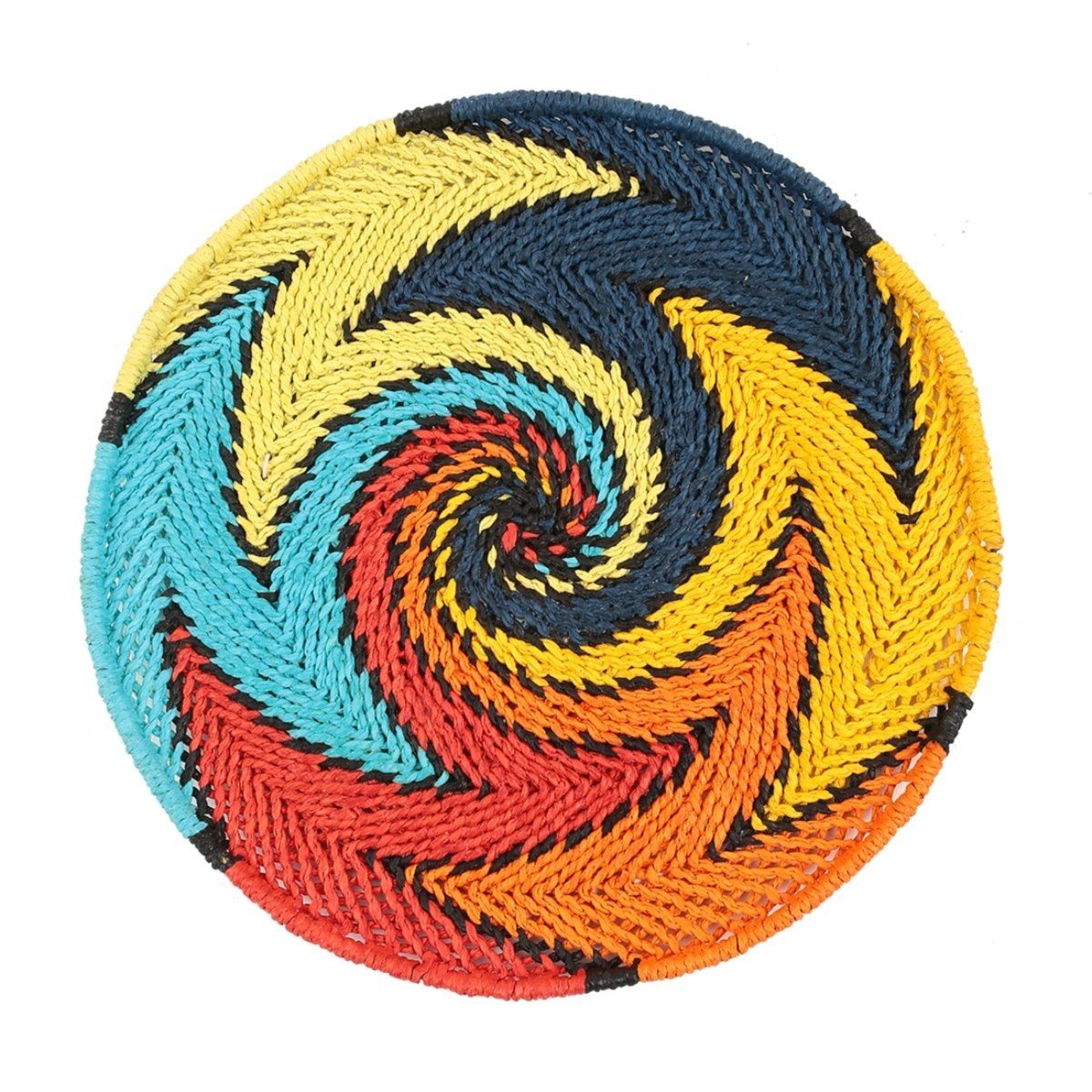 Buy Chumbak Spinning Hues Wall Plate Online