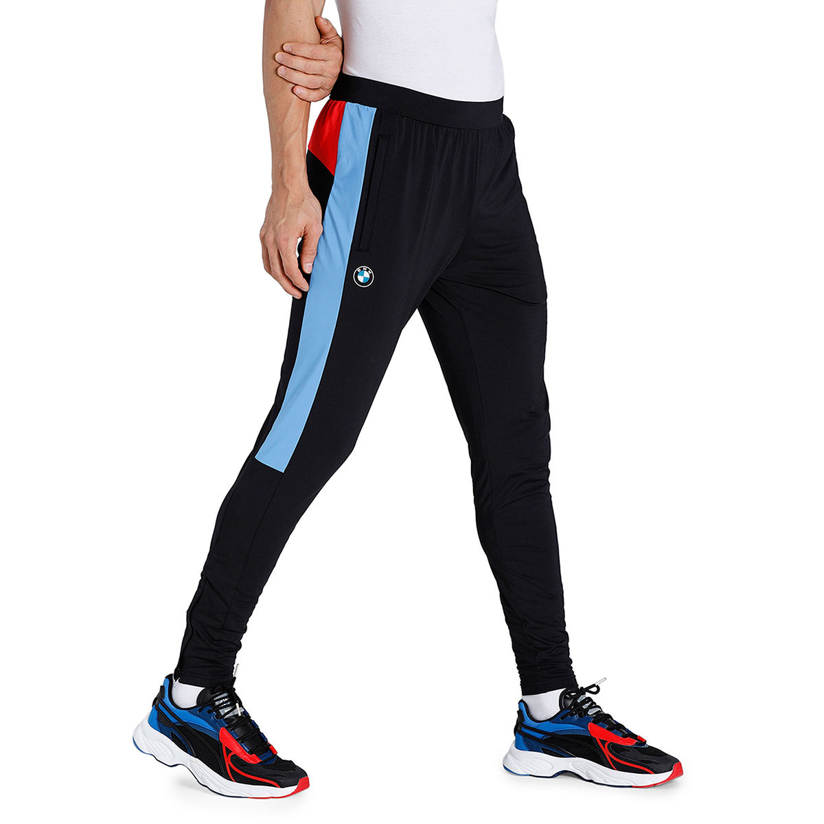 Buy Puma BMW M Motorsport Slim Fit Mens Black Casual Track Pant Online