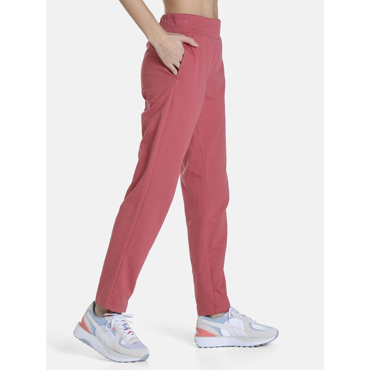 Buy Puma Graphic Womens Pink Sweatpants Online