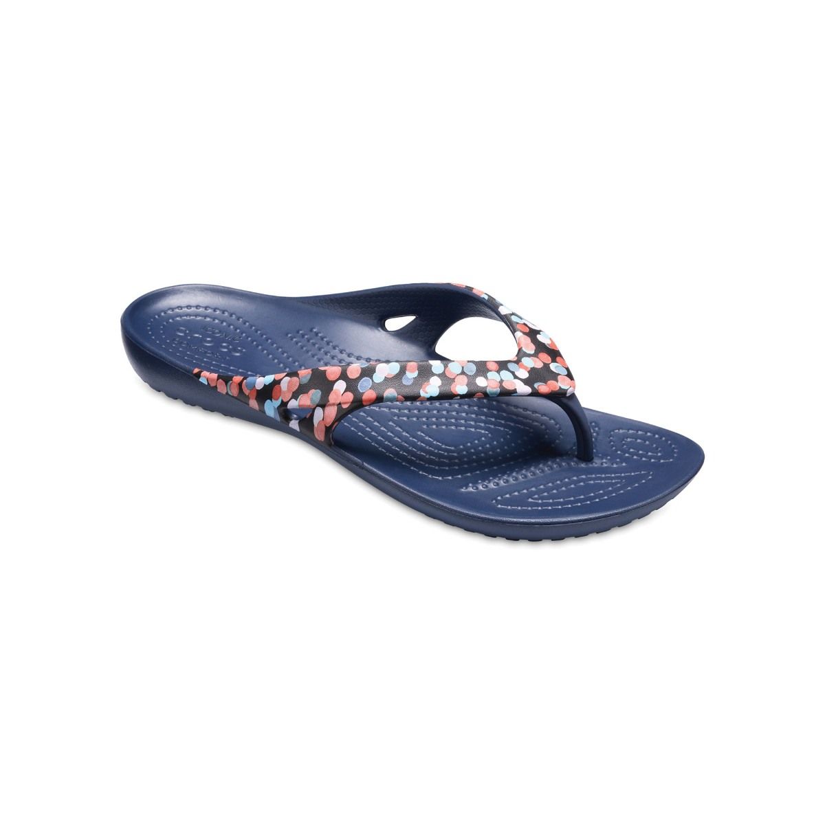 Buy Crocs Navy Blue Kadee Women Flipflops Online
