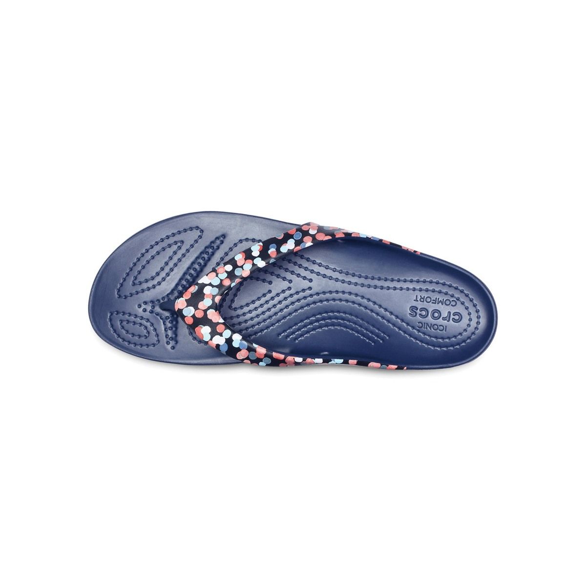 Buy Crocs Navy Blue Kadee Women Flipflops Online