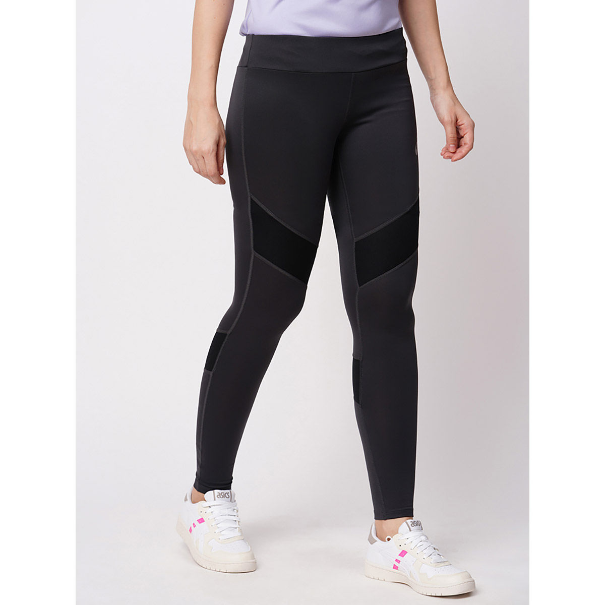 ASICS Mesh Panel Grey Womens Tights: Buy ASICS Mesh Panel Grey Womens ...