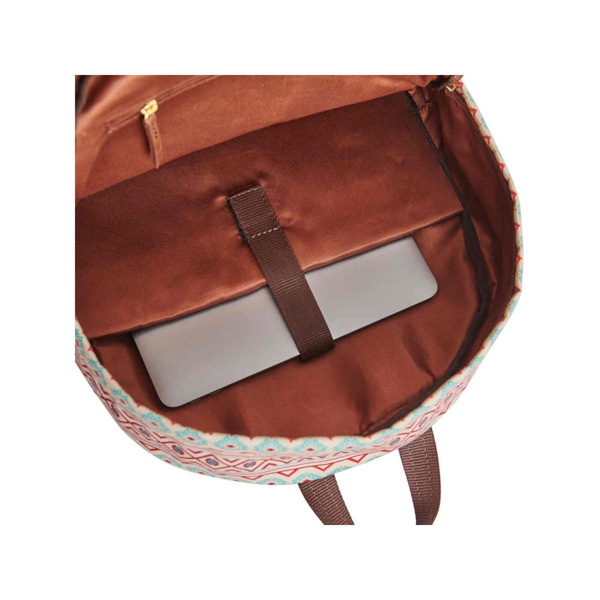 Buy Teal by CHUMBAK Mercado Aztec Laptop Backpack Online