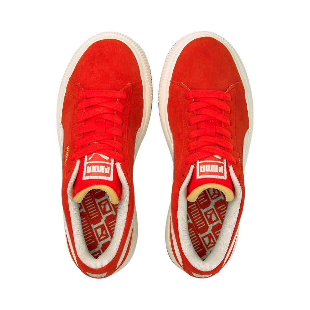 Buy Puma Suede Mayu Up Womens Red Casual Shoes Online