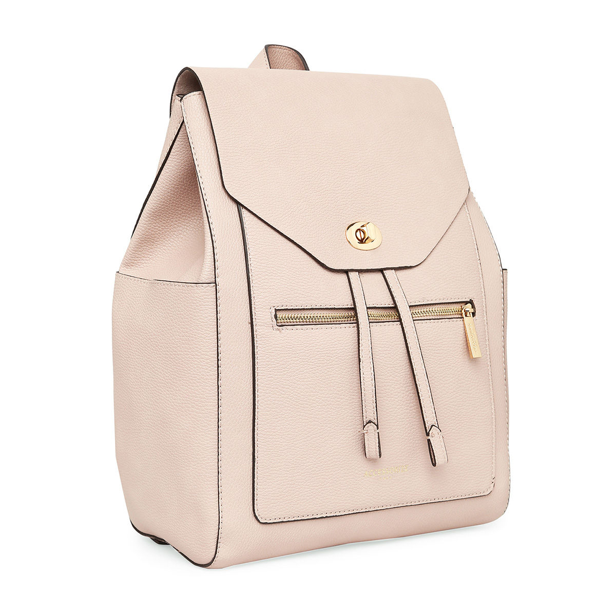 Buy Accessorize London Womens Faux Leather Pink Nikki Backpack Online