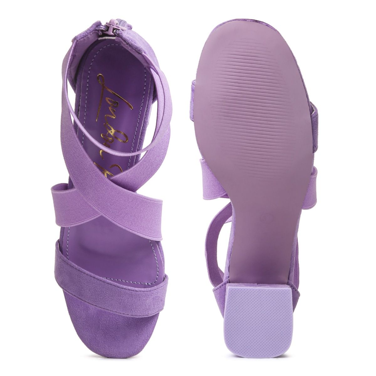 London Rag Solid Lavender Heels: Buy London Rag Solid Lavender Heels ...