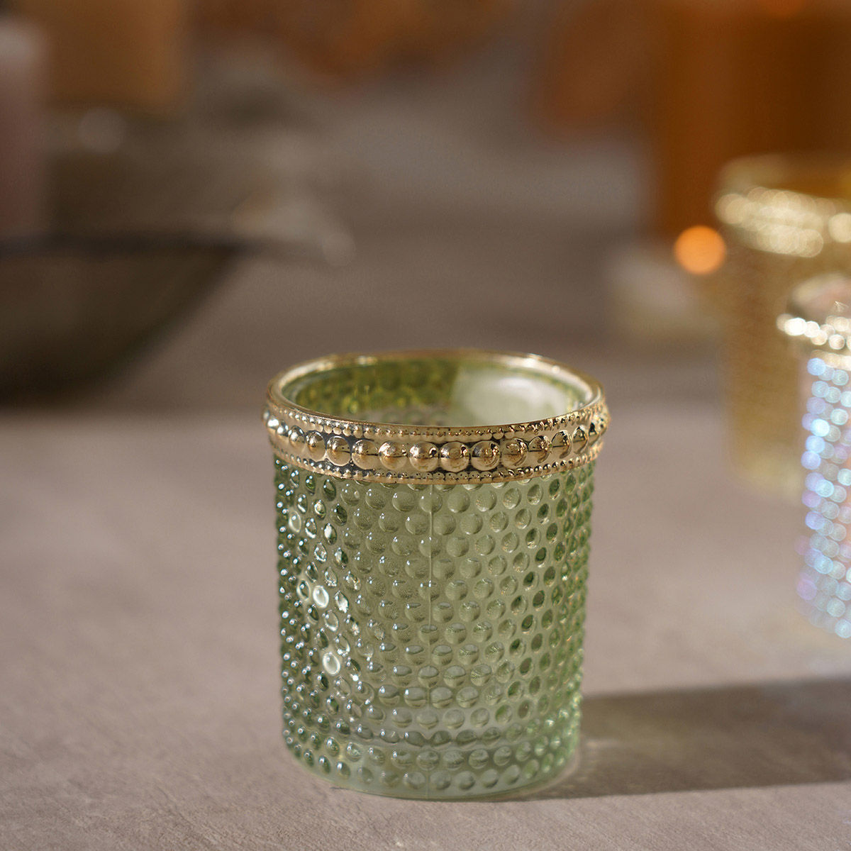 Buy Pure Home + Living Springer Green Votive Holder (Set of 6) Online