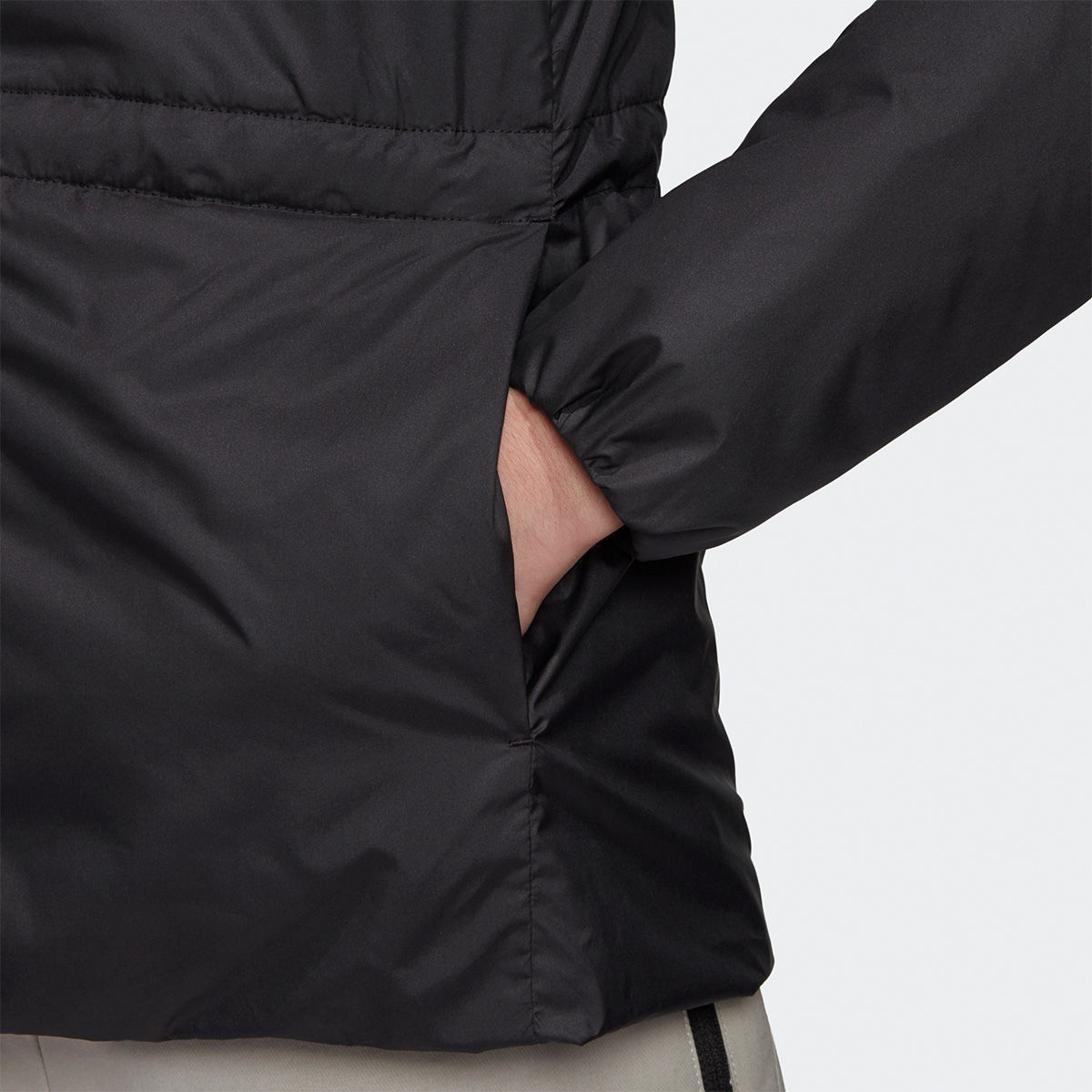 Buy adidas W Bsc Ins J Black Outdoor Jacket Online