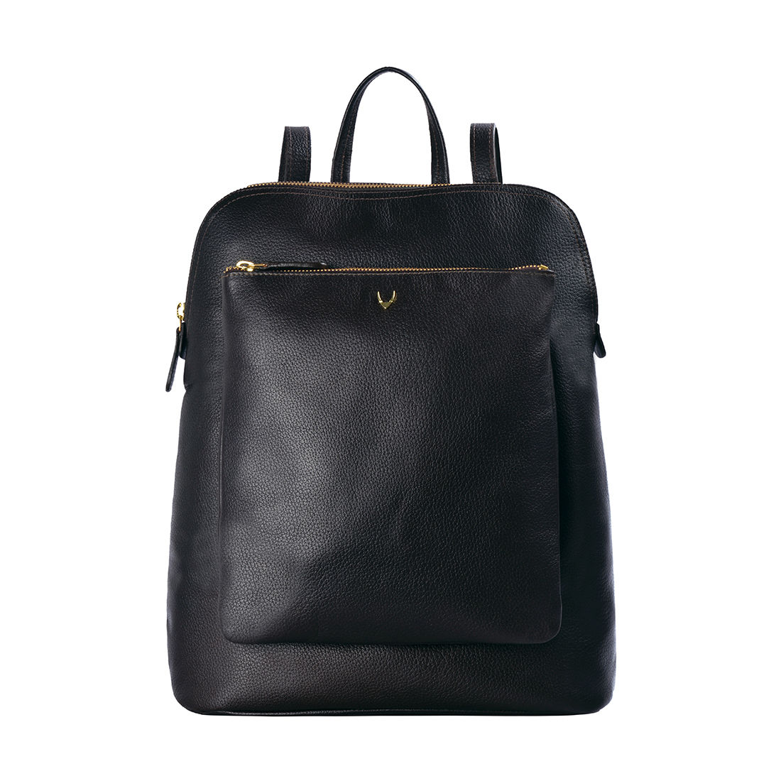 Hidesign Human 01 Black Leather Women Backpack: Buy Hidesign Human 01 ...