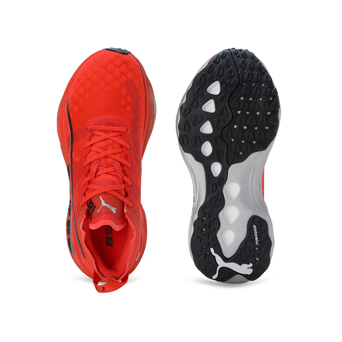 Buy Puma ForeverRun Nitro Silver Womens Red Running Shoes Online