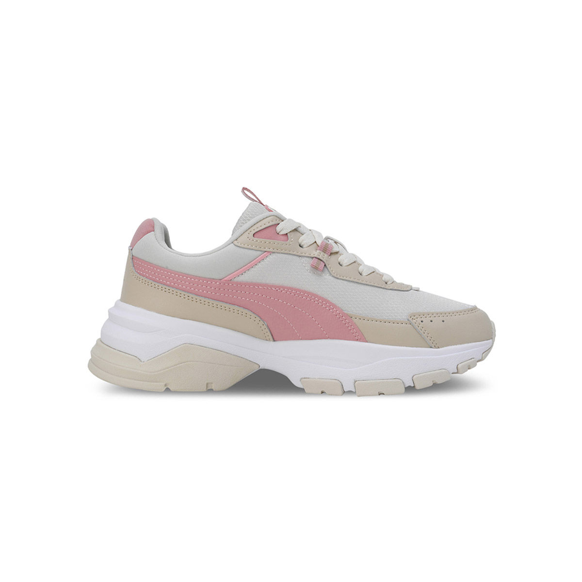 Buy Puma Cassia Via Womens Beige Sneakers Online