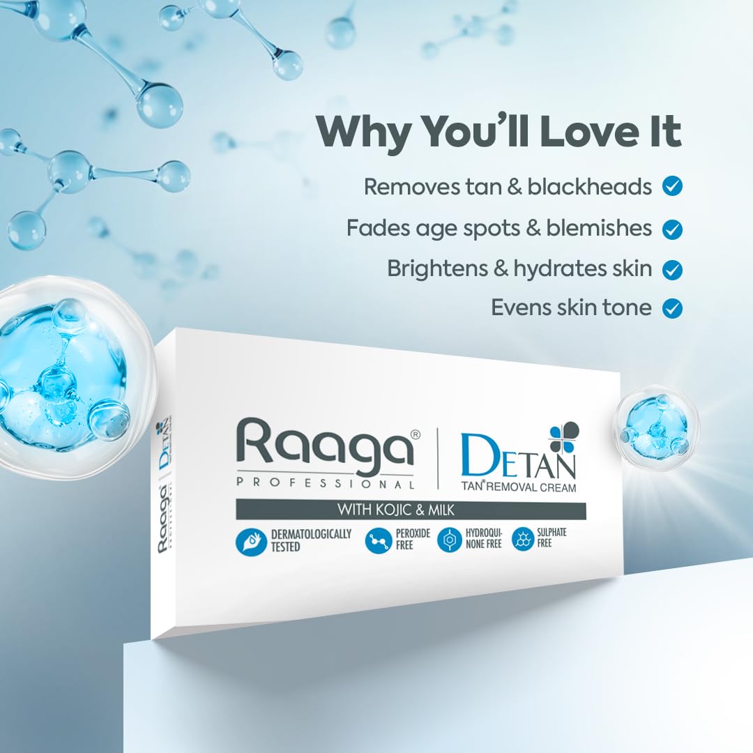Buy Raaga Professional De-Tan Removal Cream Online