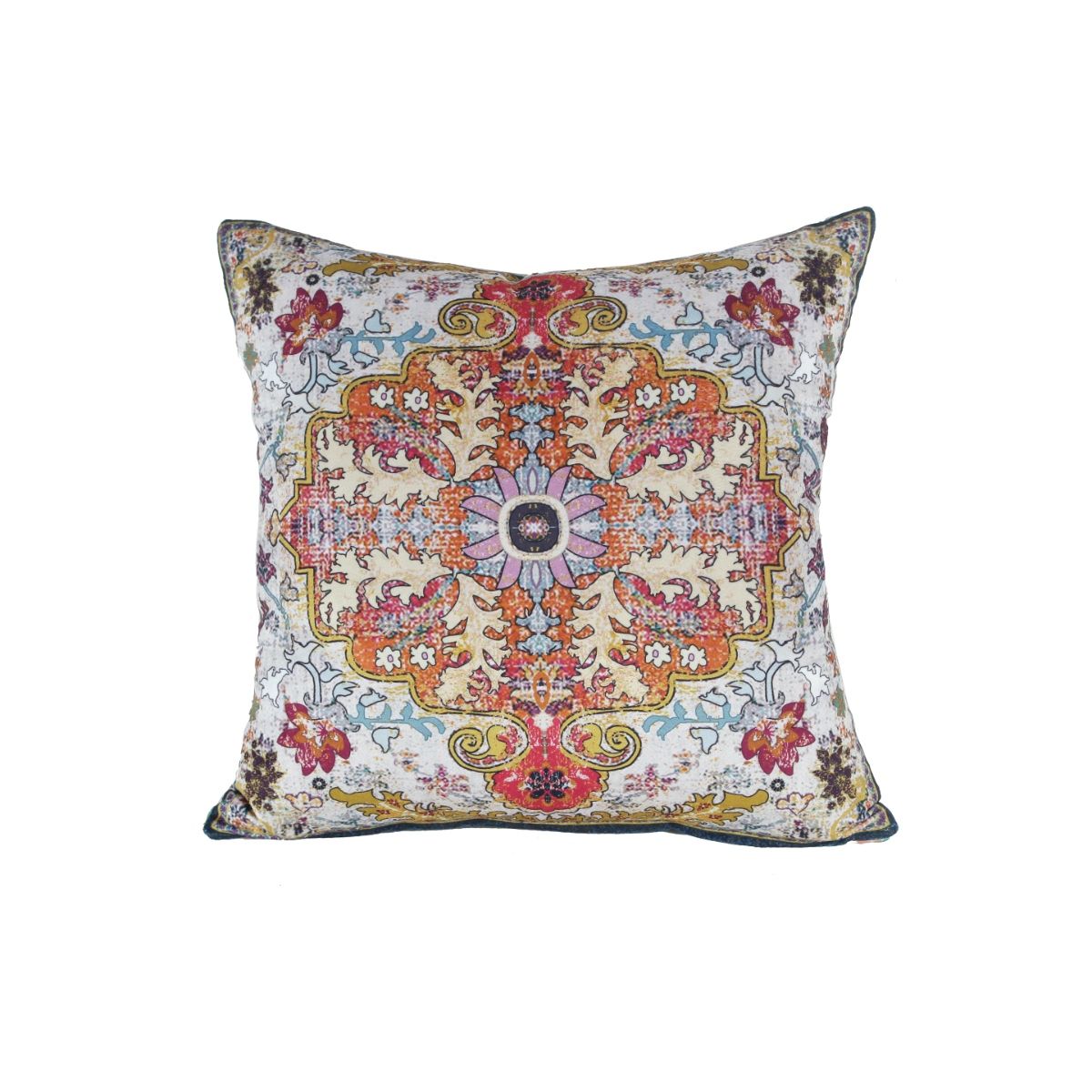 Buy eyda Digital Multi Color Velvet Reversible Cushion Covers Set Of 2 ...