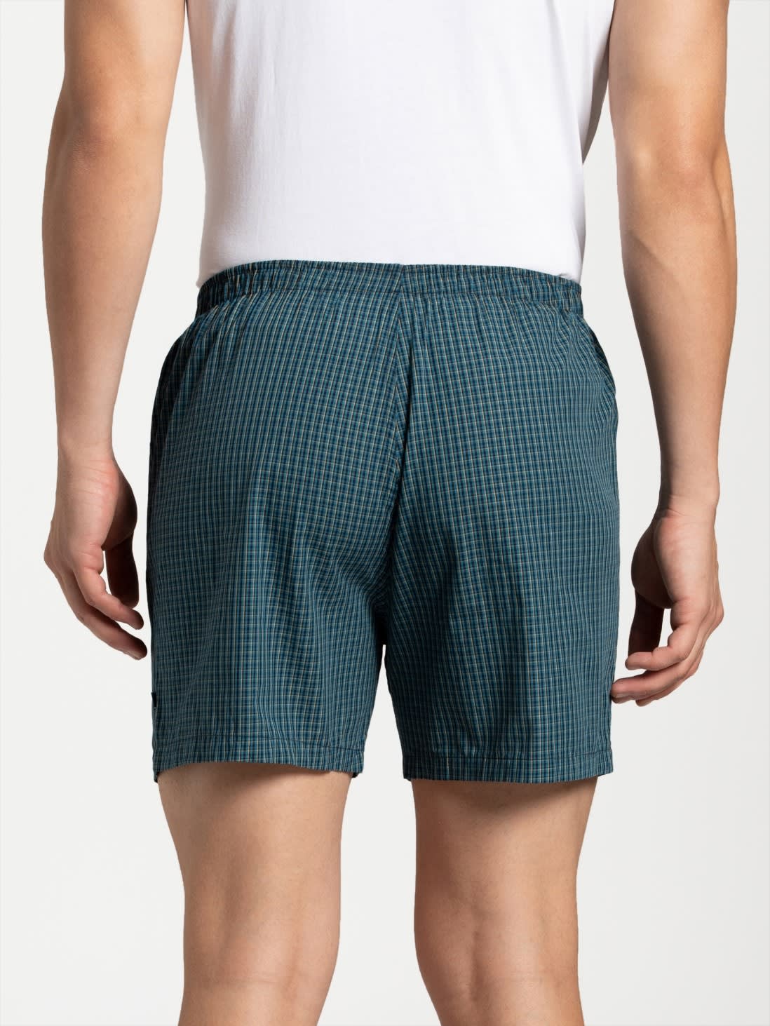 Jockey Blue Sapphire & Blue Checks Boxer Shorts Pack of 2 - Style ...