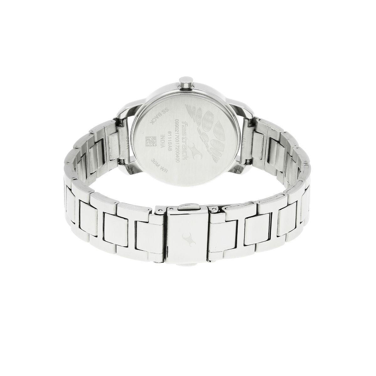 Fastrack Silver Dial Silver Stainless Steel Strap Watch: Buy Fastrack ...