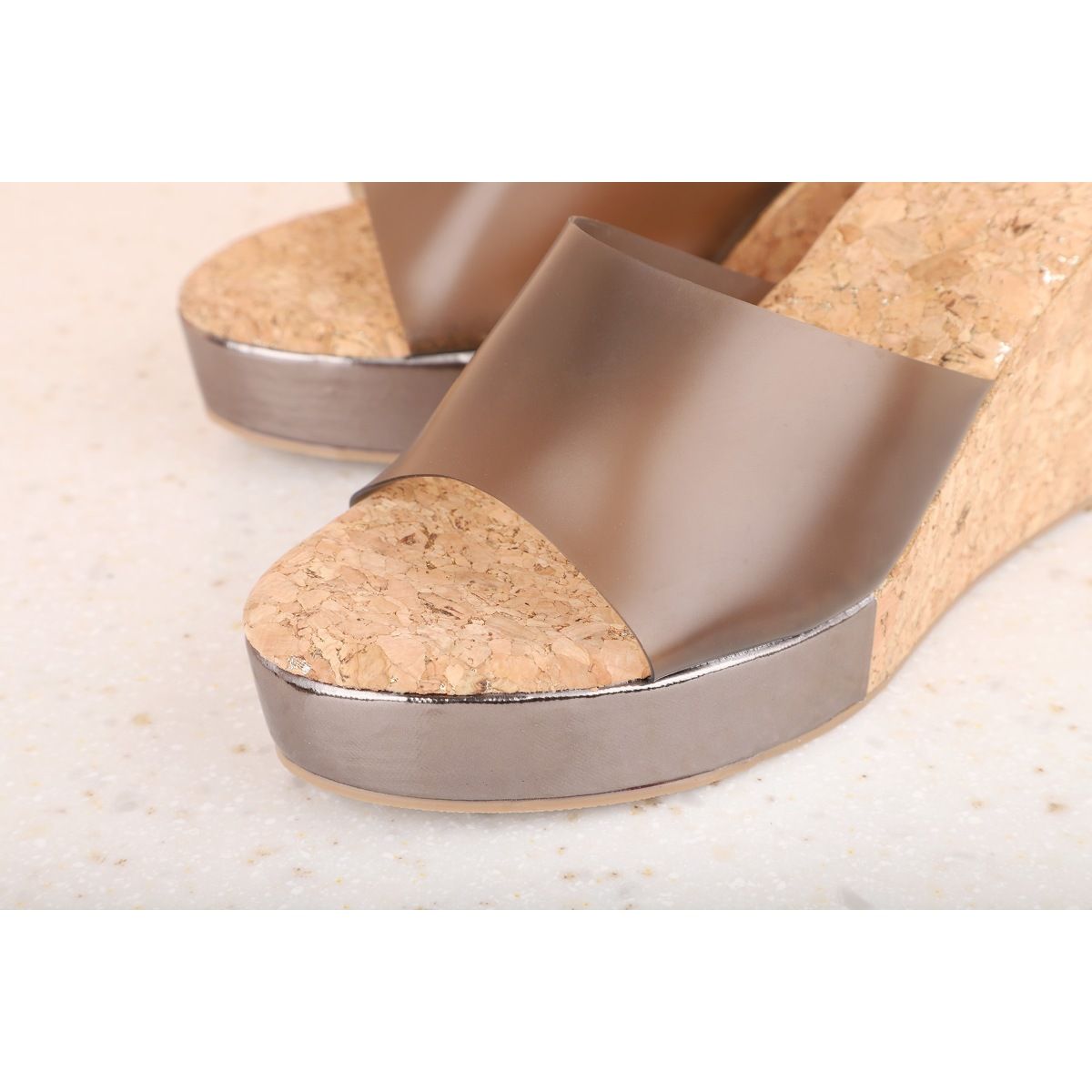 Inc.5 Plain Metallic Wedges: Buy Inc.5 Plain Metallic Wedges Online at ...