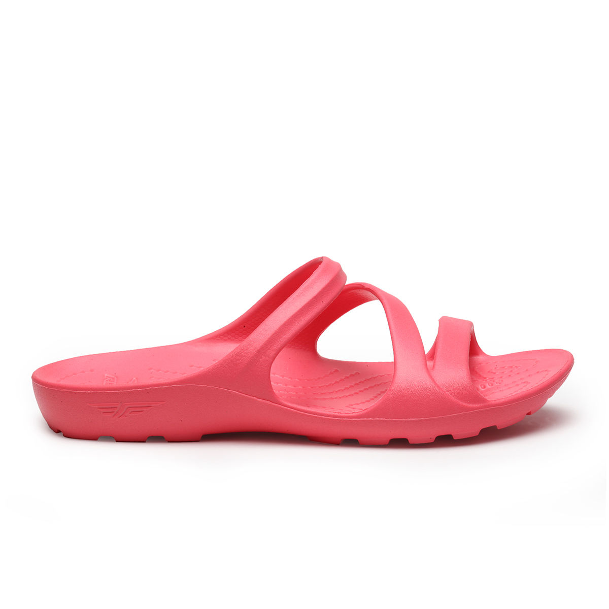 Buy Red Tape Neon Coral Sliders Online