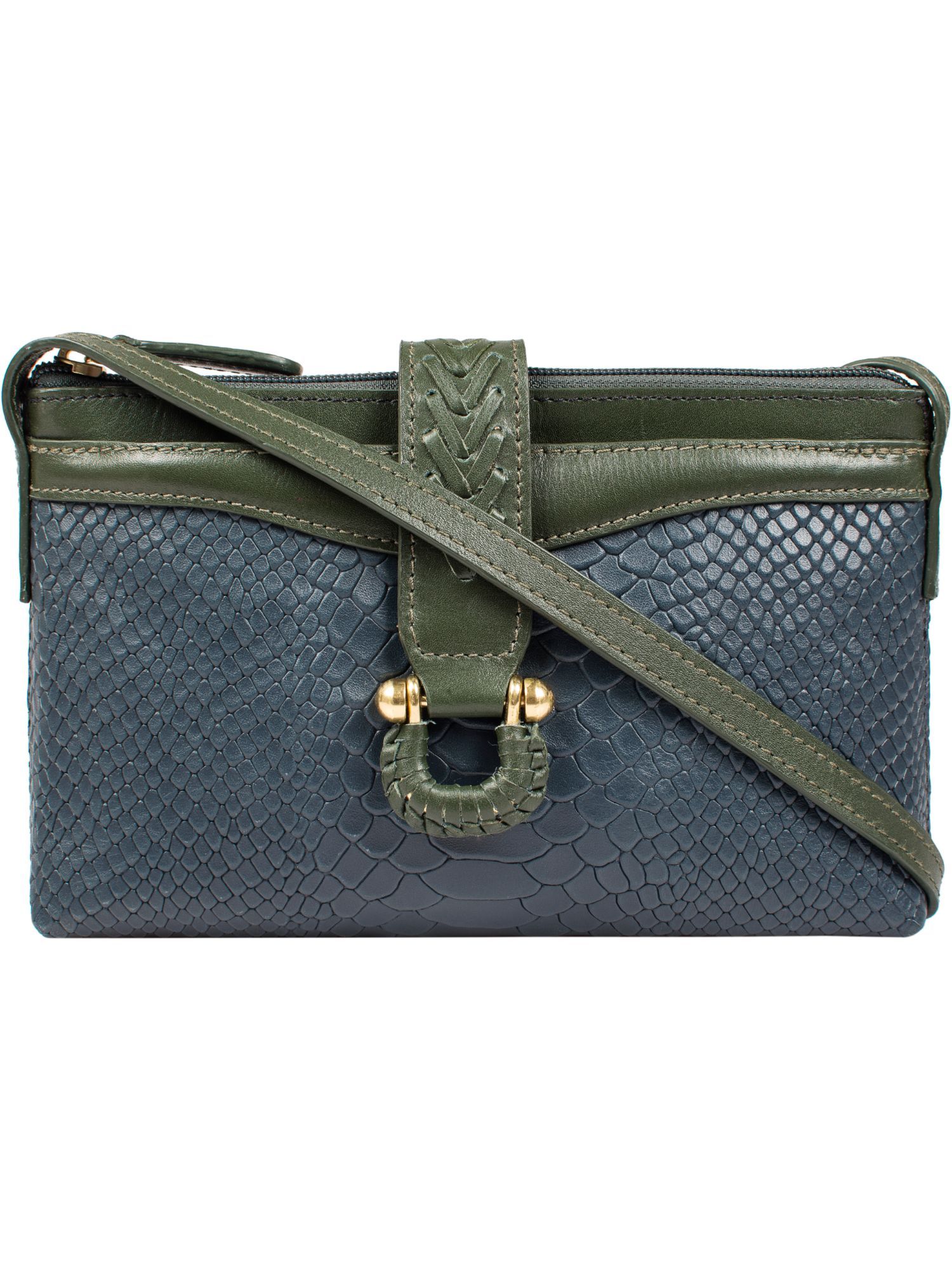 Buy Hidesign Ee Frieda W4 Rf-snake Mel Ran-m Blue Emer Online