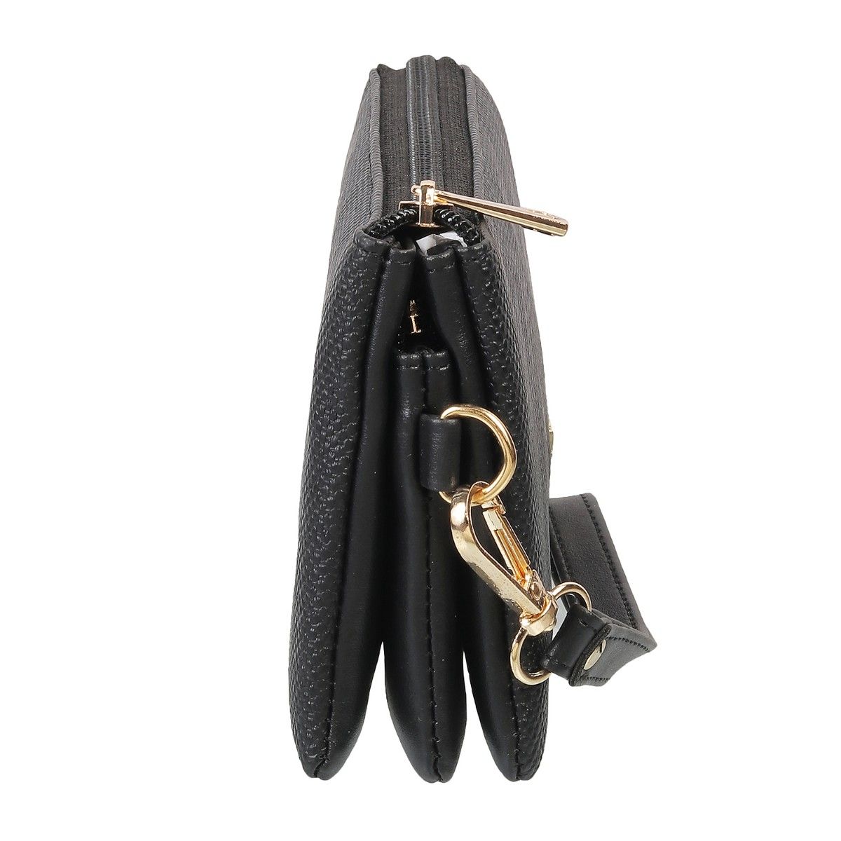 Buy Mochi Textured Black Wallet Online