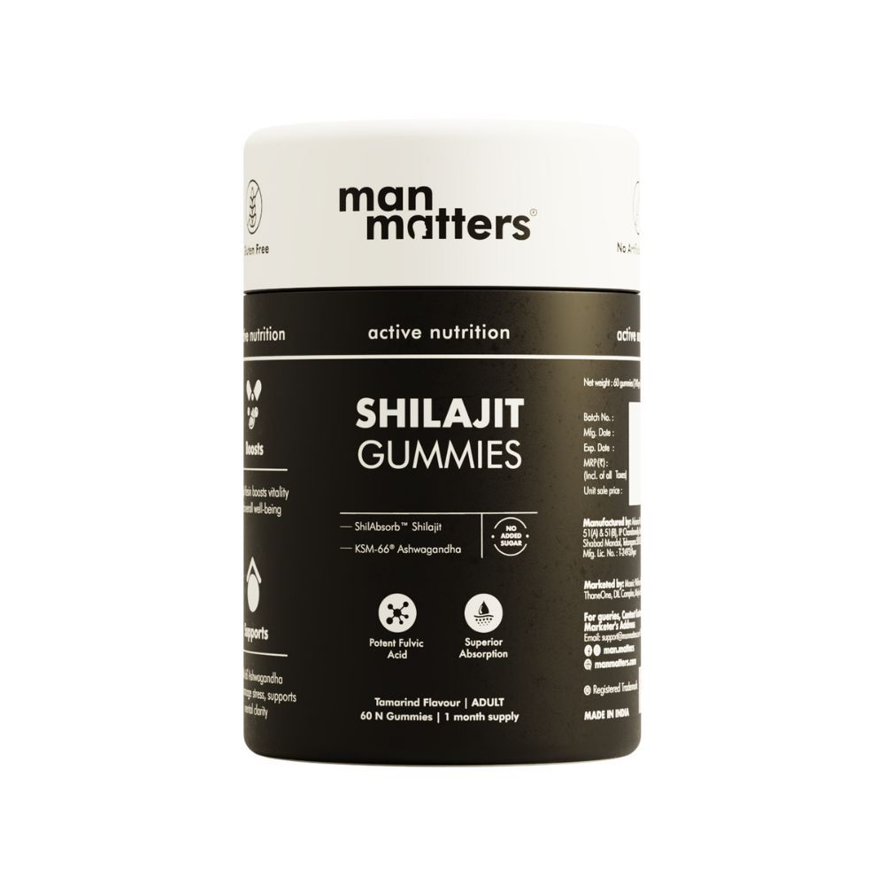 Buy Man Matters Pure Himalayan Shilajit Gummies Online
