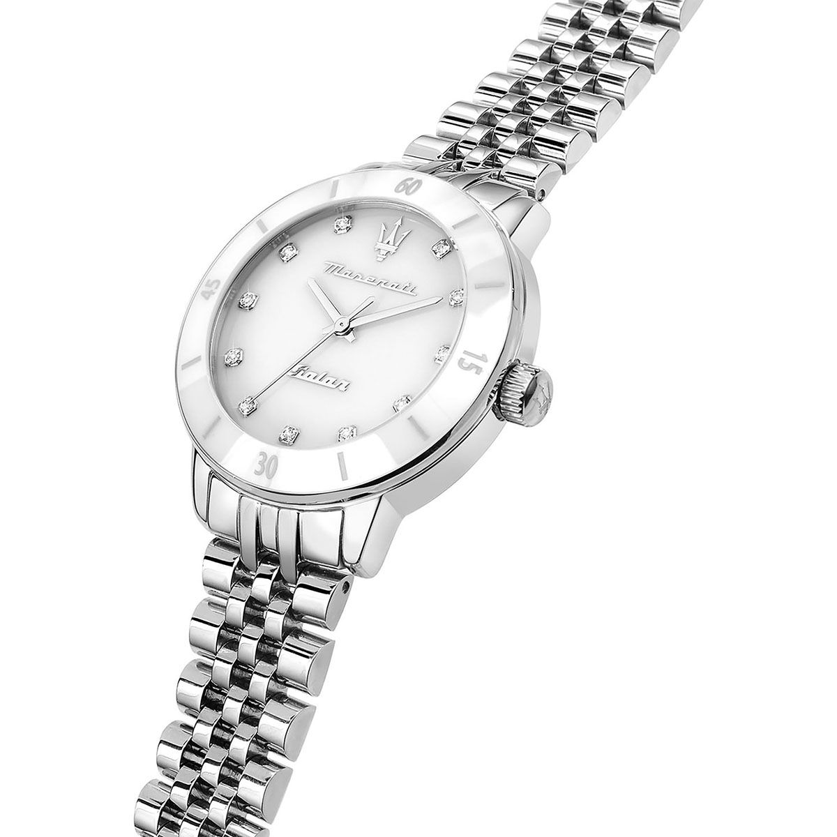 Buy Maserati Lifestyle Analog Dial Color Silver Women Watch-R8853145515 ...