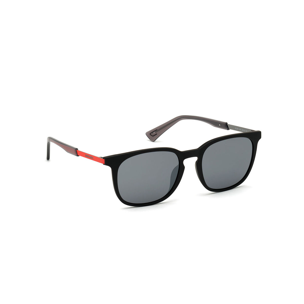 Buy Diesel Black Square Full Rim Sunglasses - DL0311 53 02C Online
