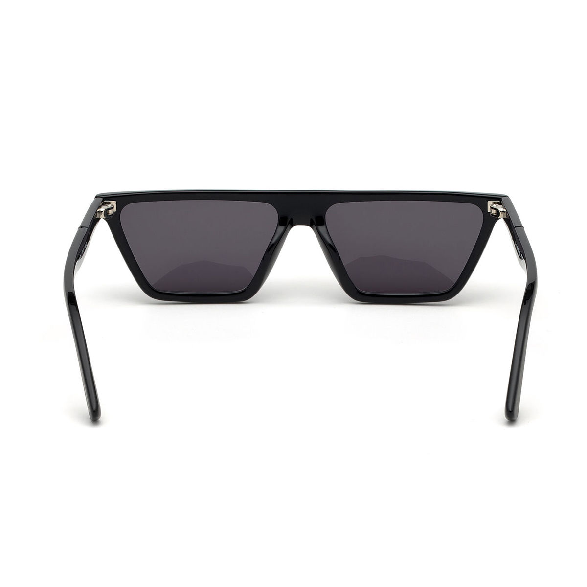Buy Diesel Black Square Half Rim Sunglasses - DL0304 57 01A Online