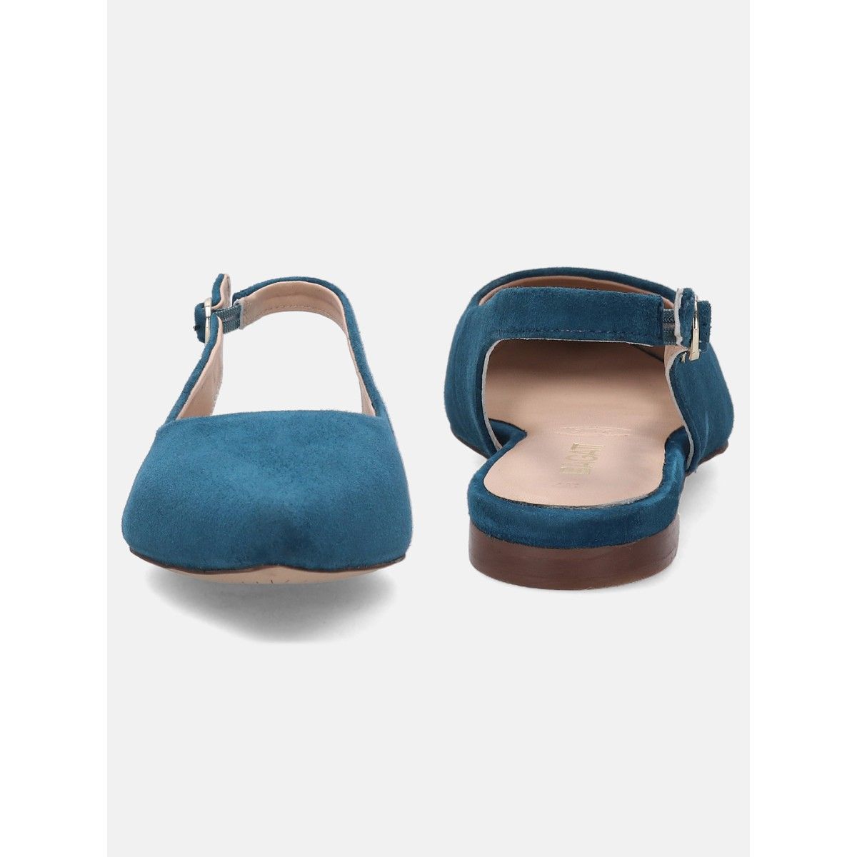 Buy BAGATT Tabea Dark Blue Women Leather Sling Back Sandals Online
