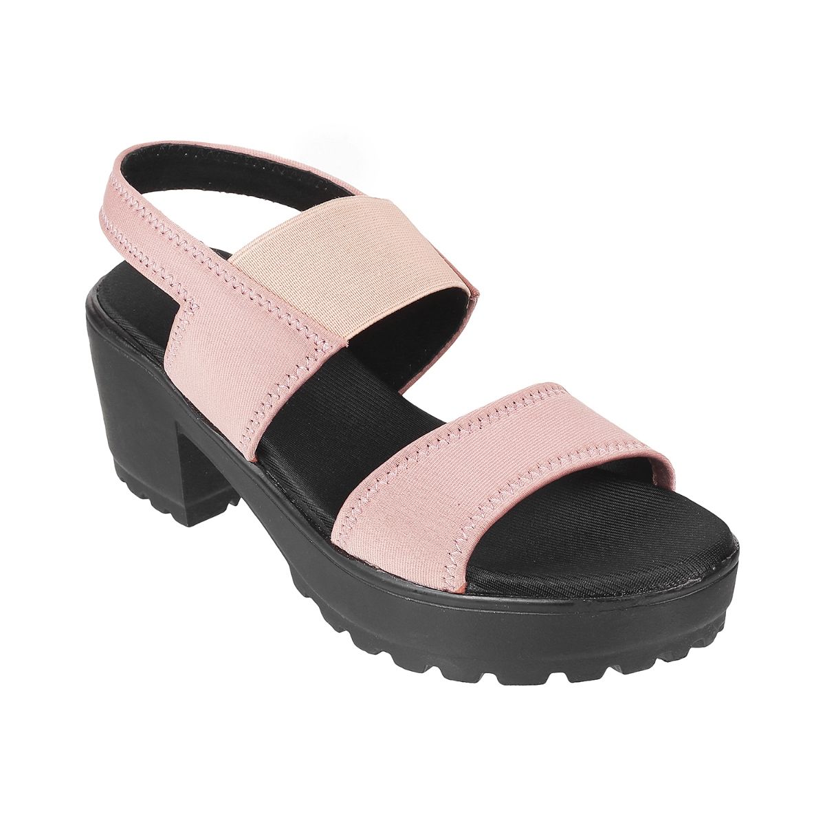 Buy Walkway Pink Solid/plain Sandals Online