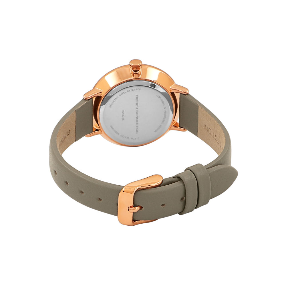 Buy French Connection Women Silver Analogue Watch - FC1324E Online