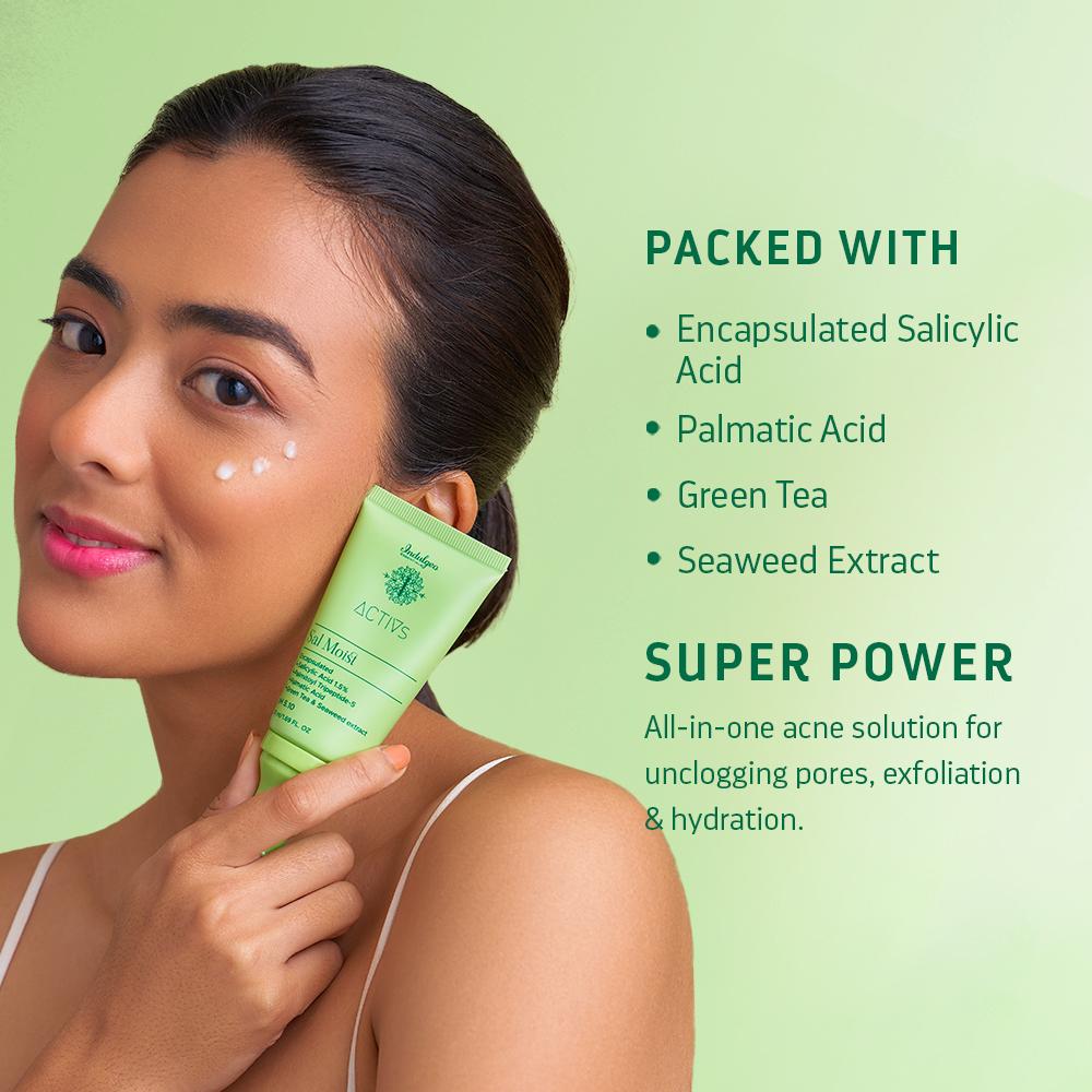 Buy Indulgeo Essentials Sal Moist - Encapsulated Salicylic Acid Acne ...