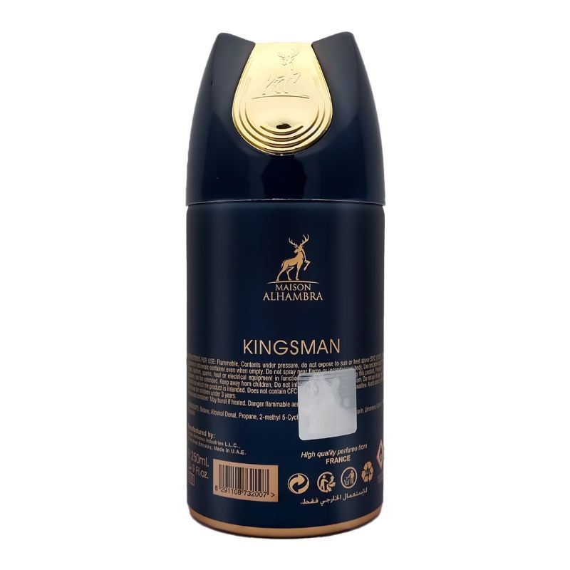 Buy Lattafa Alhambra Kingsman Deodorant Body Spray Online