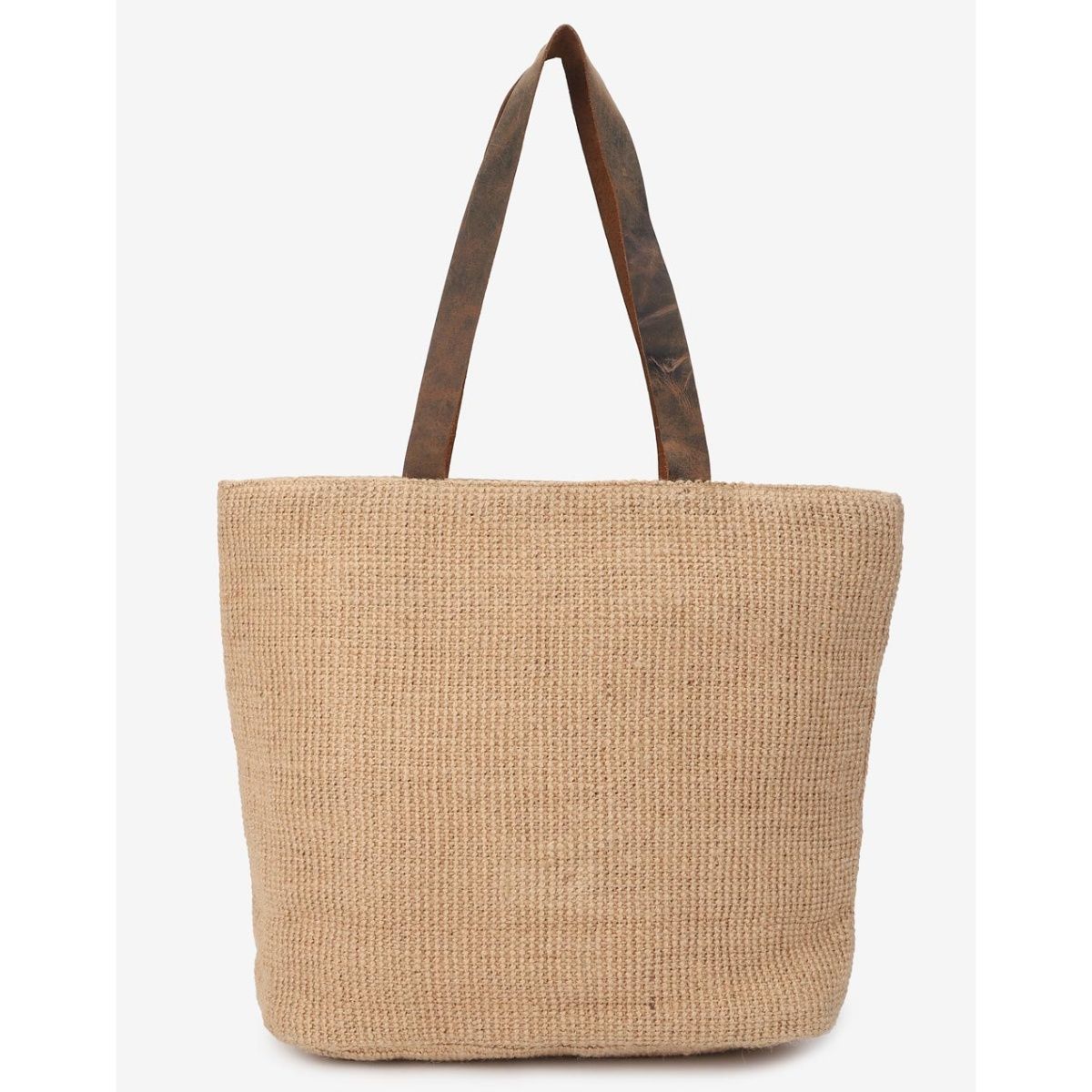 Buy Fabindia Beige Jute Tote Bag Online