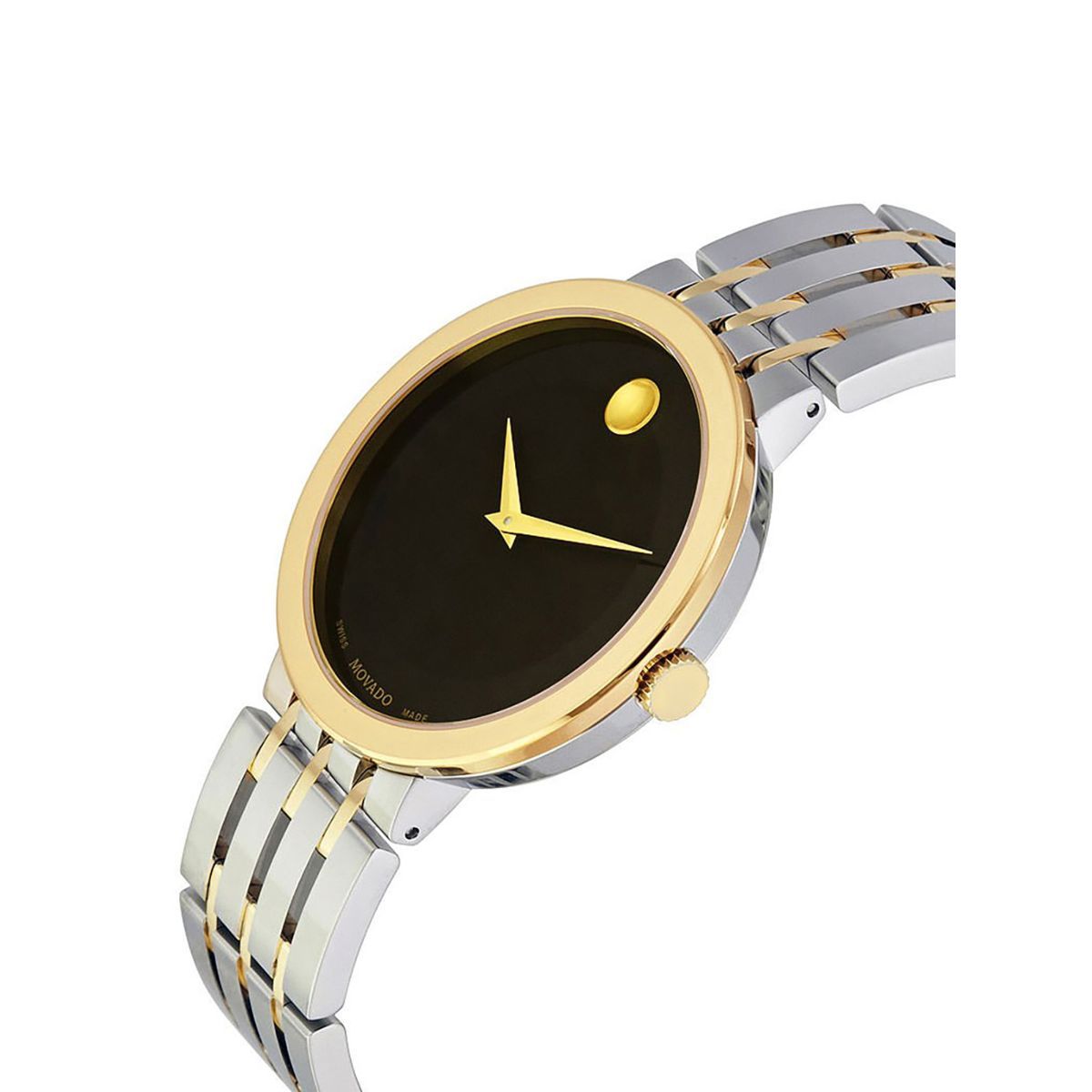 Buy Movado 607058 Black Dial Analog Watch For Men Online